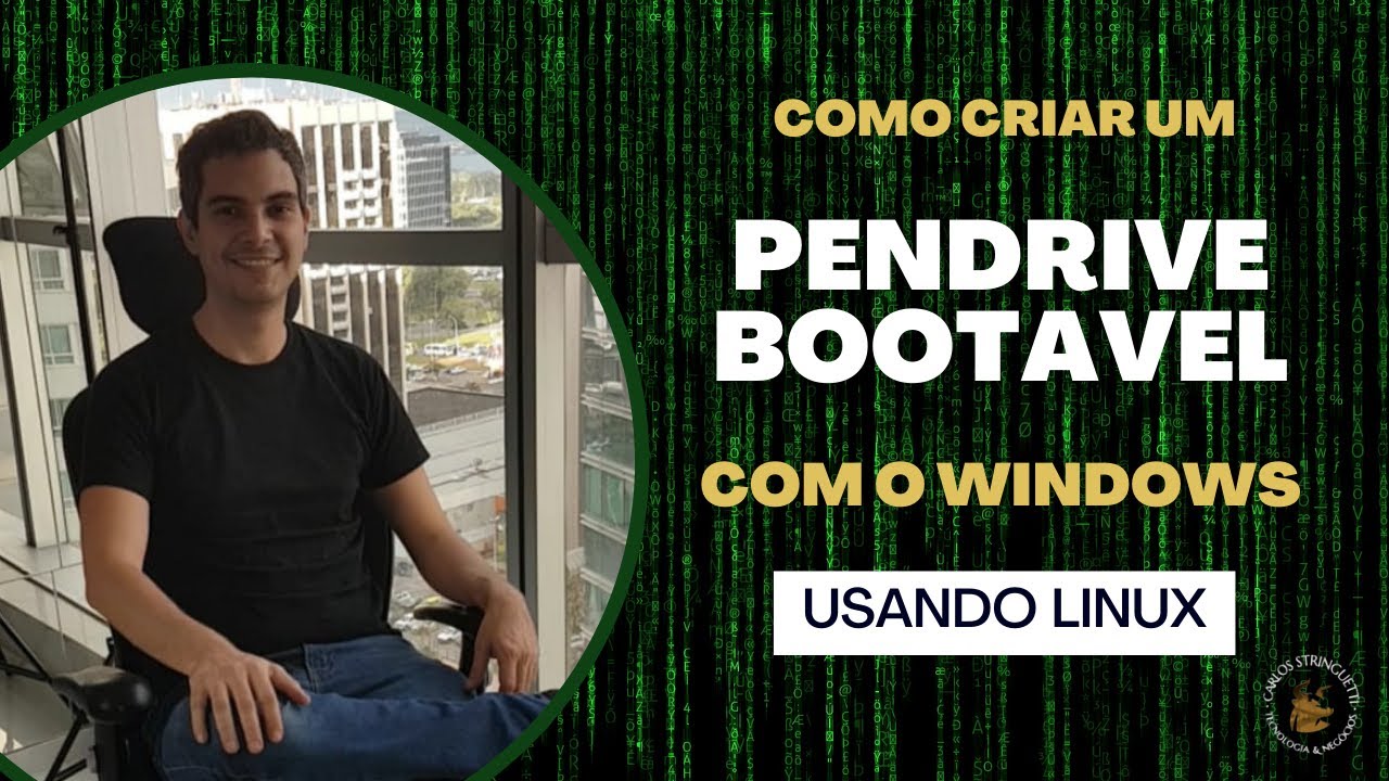 Como criar um Pendrive Bootavel com o Windows usando Linux (Linux Mint ...